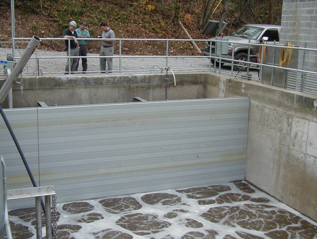 Fiberglass Reinforced Plastic Baffle Walls (2) | Kappe Associates, Inc